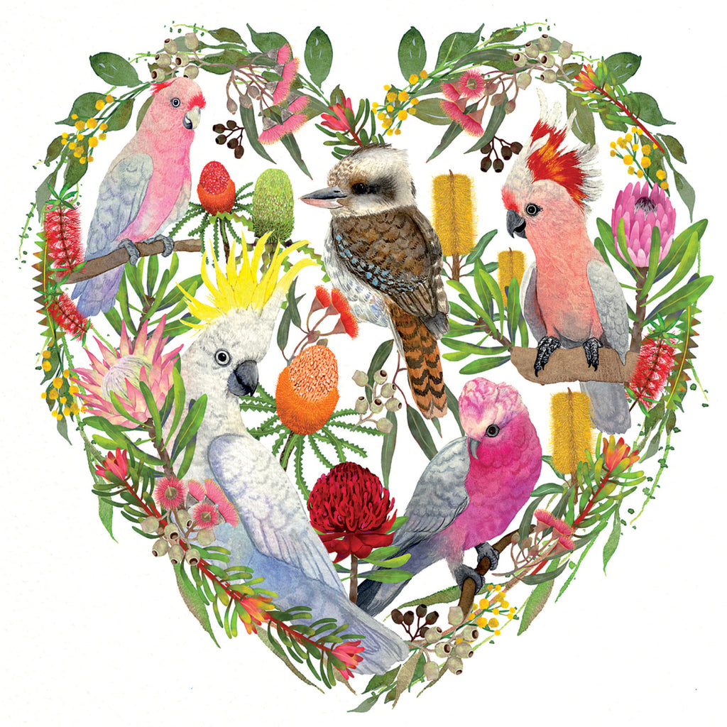 AR06LS Australian Heart – Art Publishing Australia
